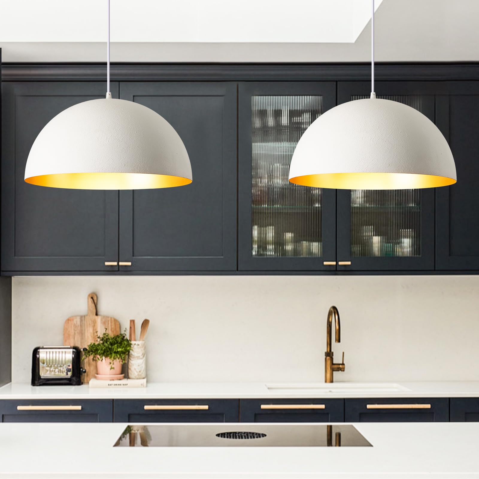 Large Dome Pendant Light Fixtures 40cm Large Ceiling Dome Pendant