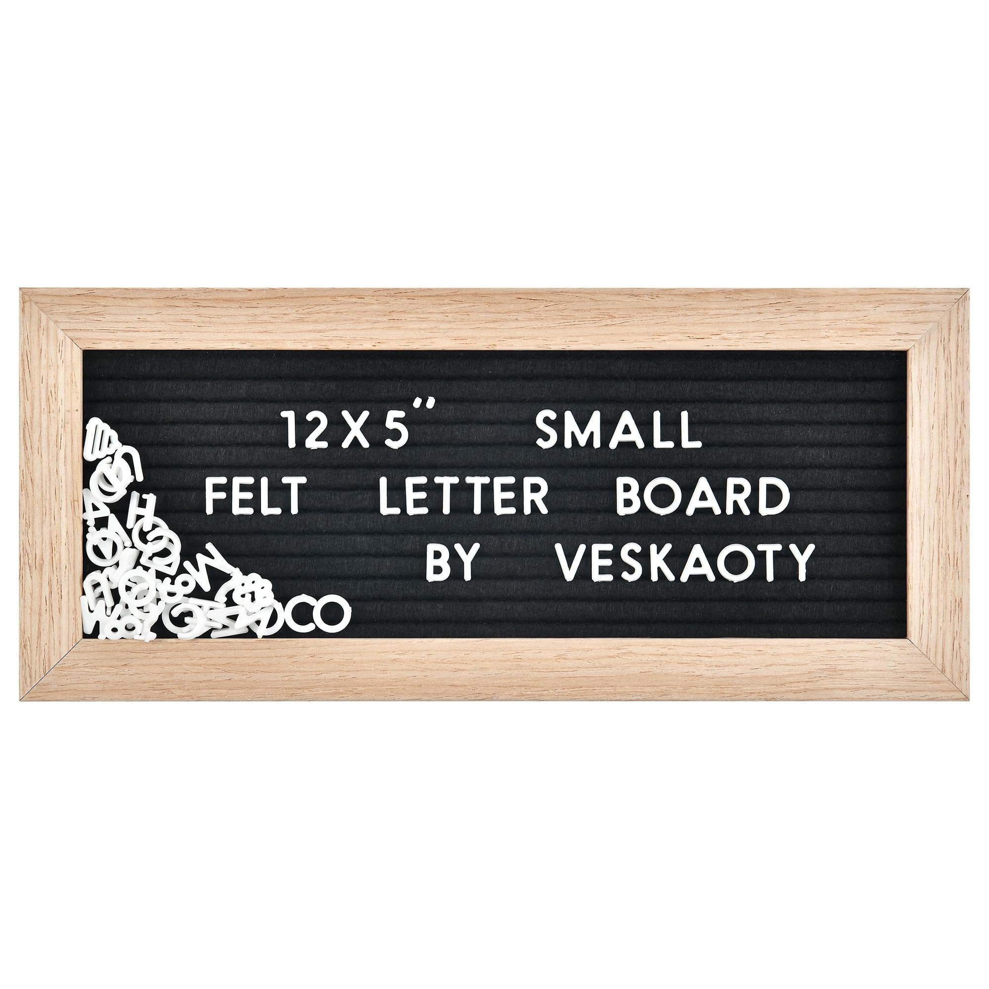 Amazon.com : Small Felt Letter Board with 374 Letters, Numbers ...