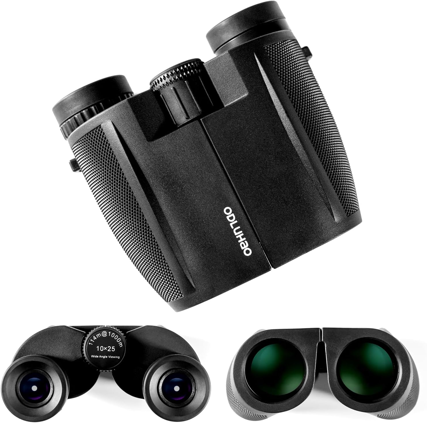 Amazon.com : 500x25 HD Powerful Binoculars 5000M Long Range Folding ...