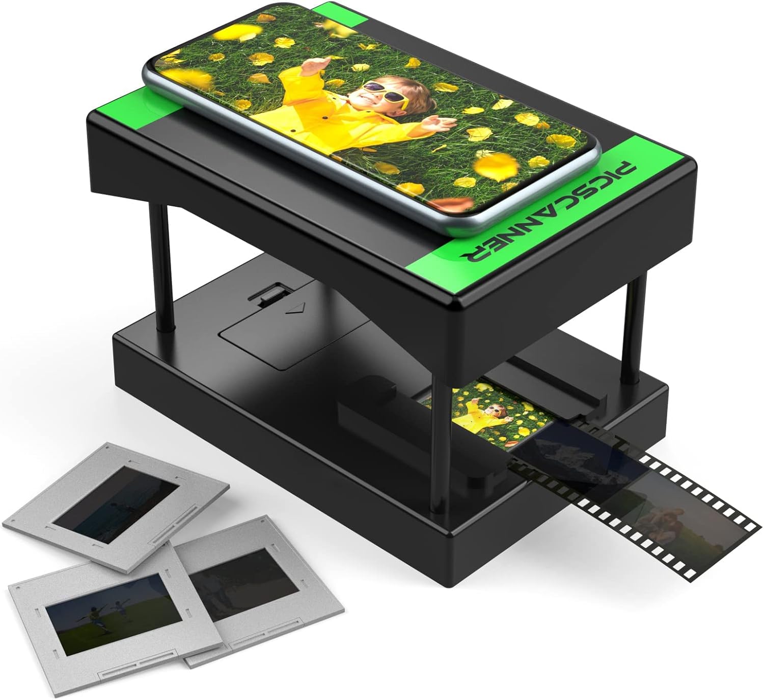 Amazon.com: Mobile Film Scanner, 35mm Slide and Negative Scanner for ...