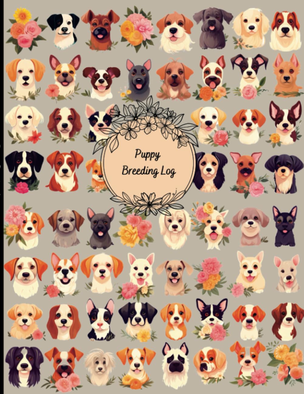 Dog Breeding Log Book: Whelping, Puppy Litter Documentation Records ...
