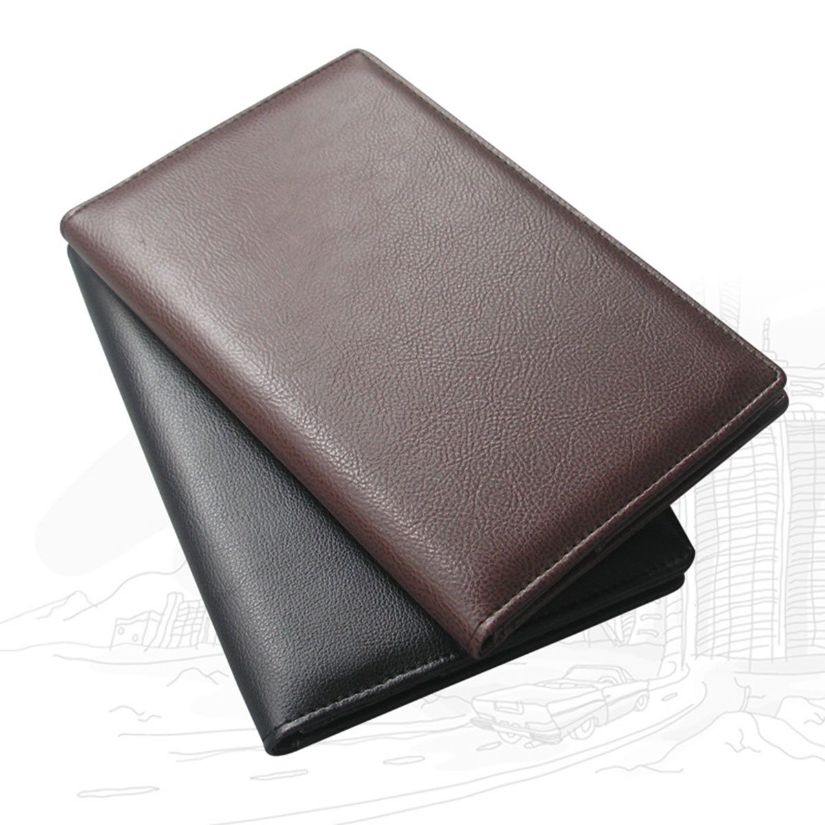 Buy VORCOOL Guest Check Card Holder - PU Leather Menu Folder Guest ...