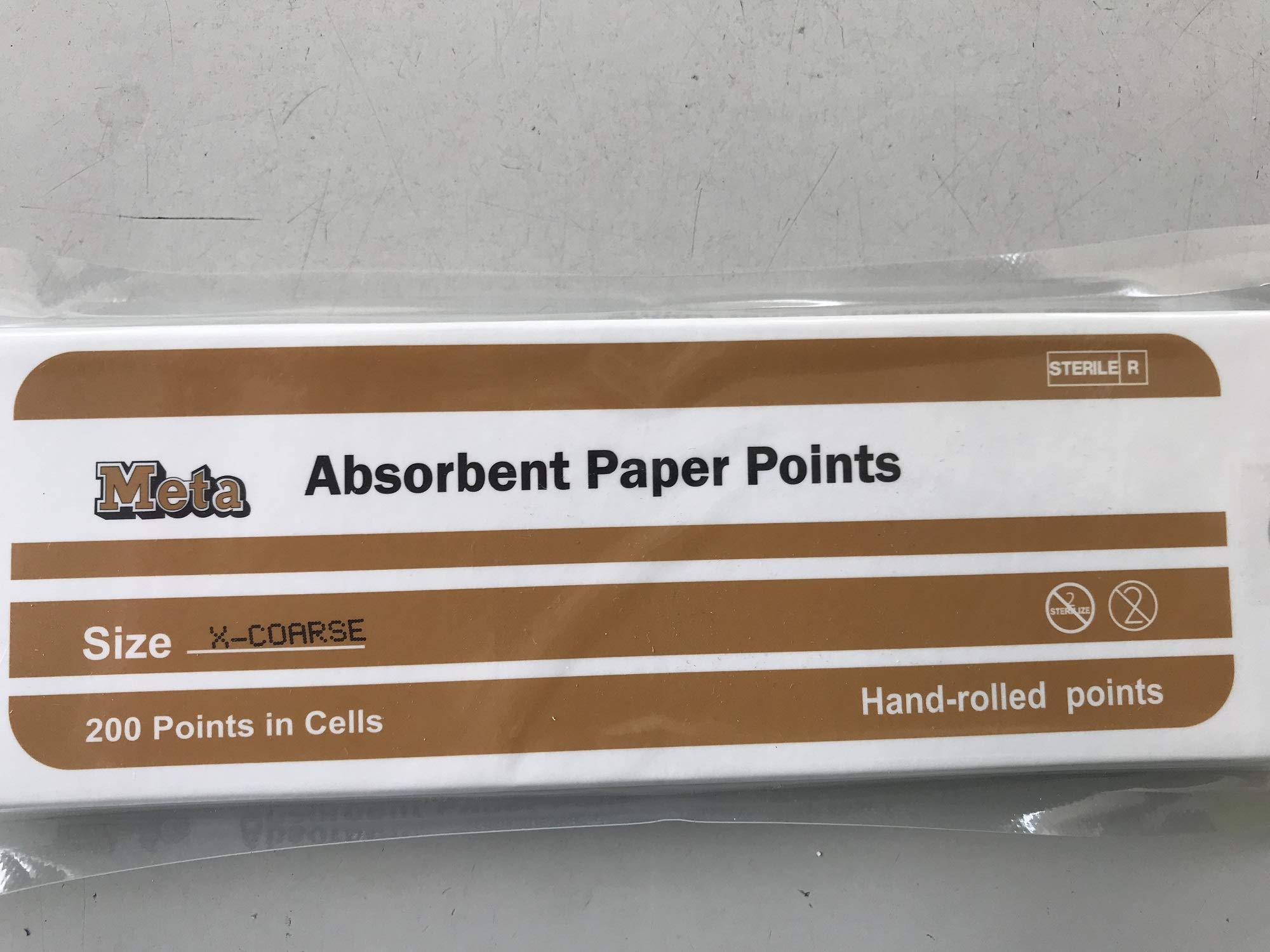 Snapklik.com : Meta Absorbent Paper Points - #X-Coarse