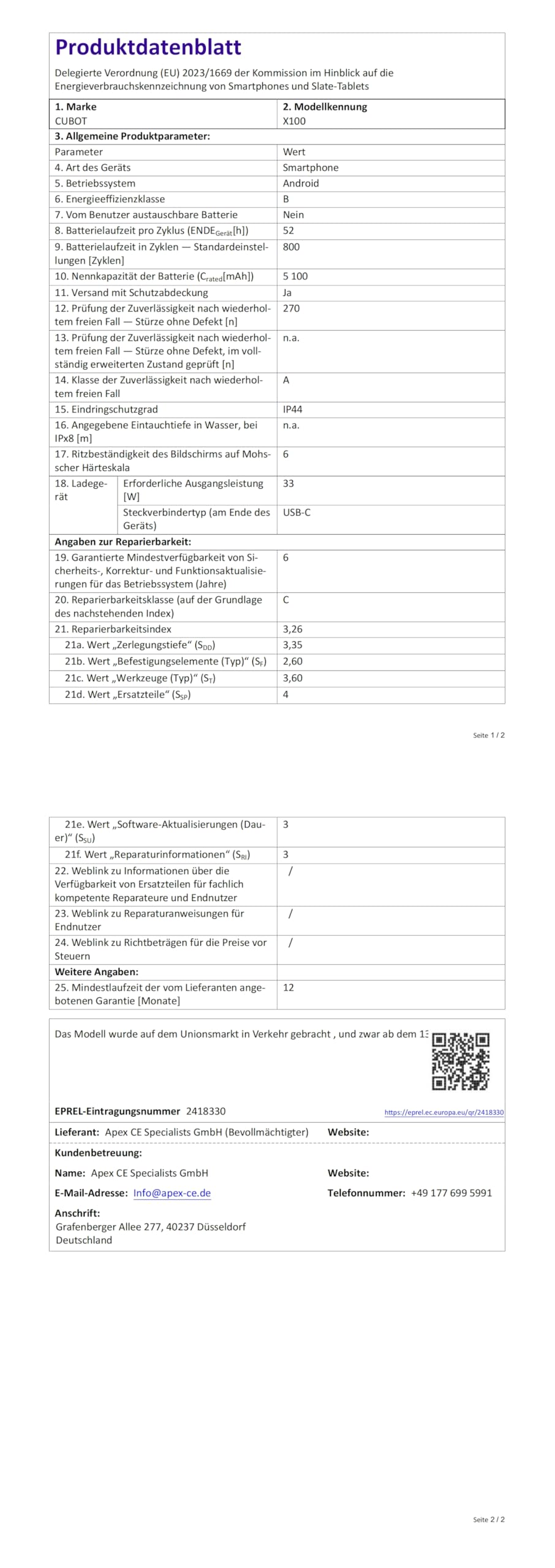 nubia Neo 3 5G Smartphone Gaming Android 15, 8+12GB Dynamic RAM + 256GB ...