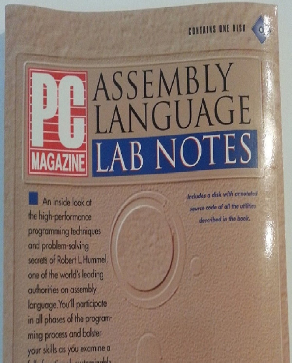 PC Magazine Assembly Language Lab Notes/Book and Disk: 9781562760595 ...