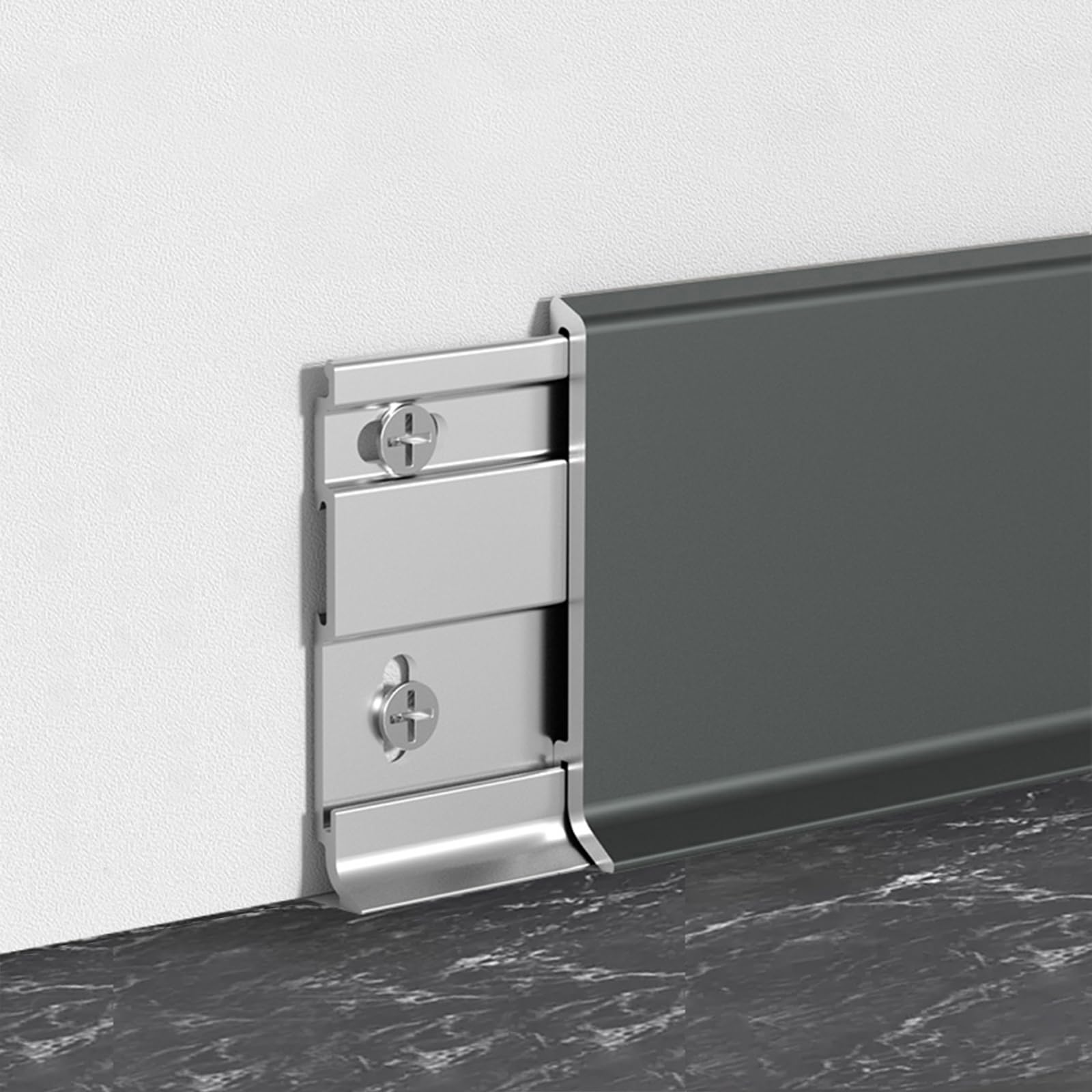 Amazon.com: Surprecision Aluminium Baseboard Molding Trim Thickness 1 ...