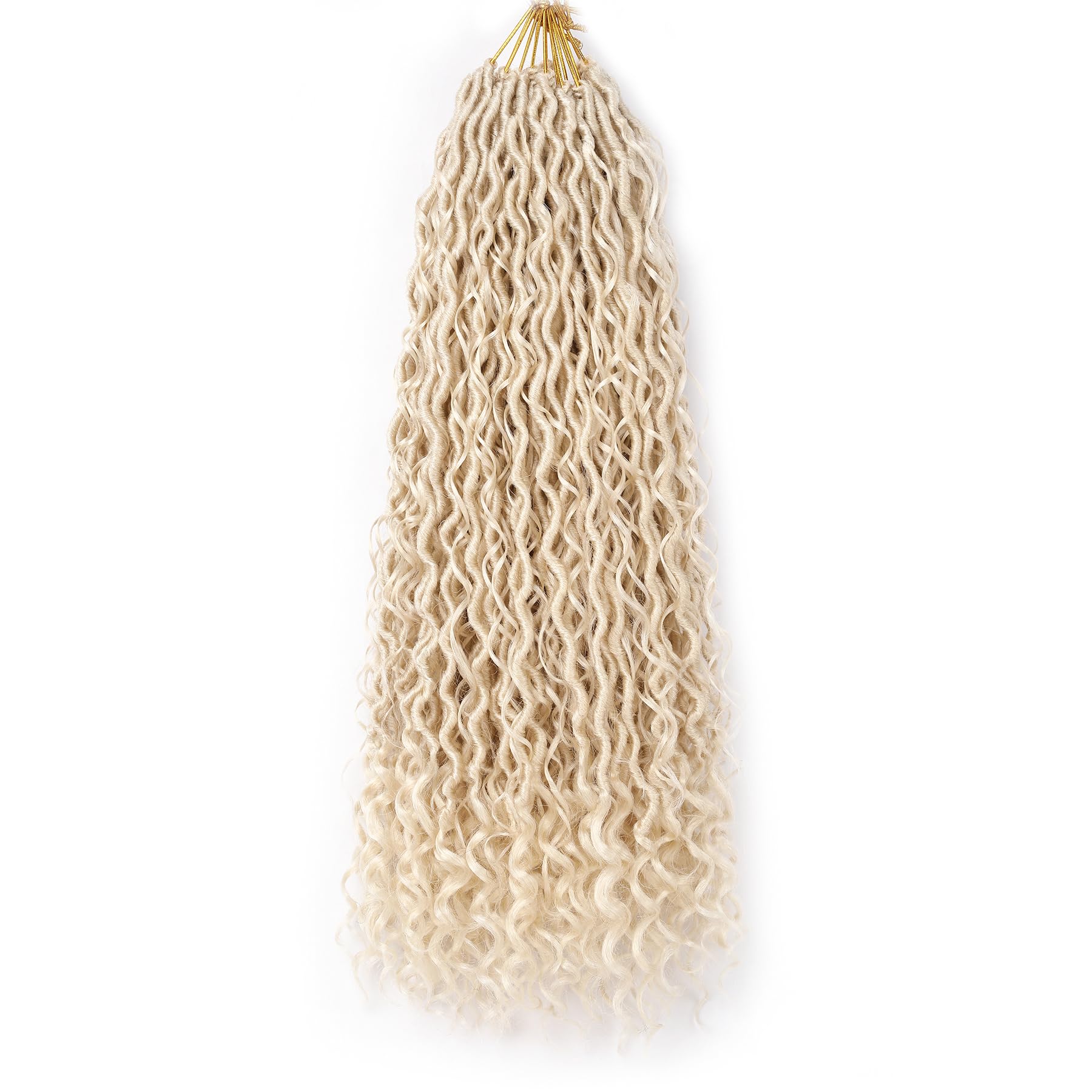 Amazon.com : Faux Goddess Locs Crochet Hair 22 Inch Boho River Locs ...