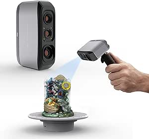 Amazon.co.jp: 3DMakerpro Moose Lite 3Dスキャナー 3Dプリント用、0.05mm 高精度ハンディ3Dモデルスキャナー、スキャン速度 10FPS、手ブレ補正 ...