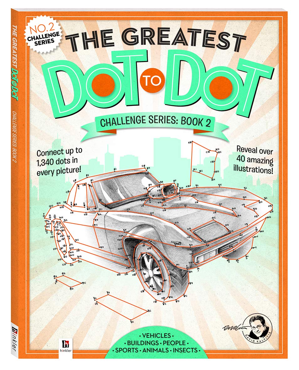 The Greatest Dot-to-Dot Challenge Series Book 2: David Kalvitis ...