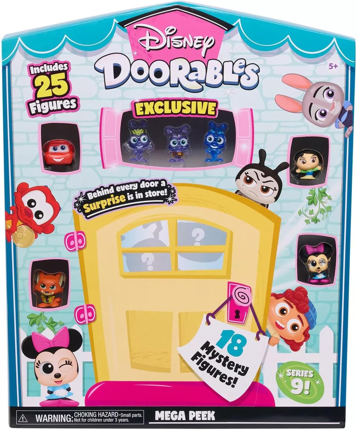 Amazon.com: Disney Doorables 25 Piece Mega Peek Pack : Toys & Games