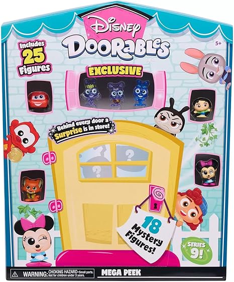 Amazon.com: Disney Doorables 25 Piece Mega Peek Pack : Toys & Games