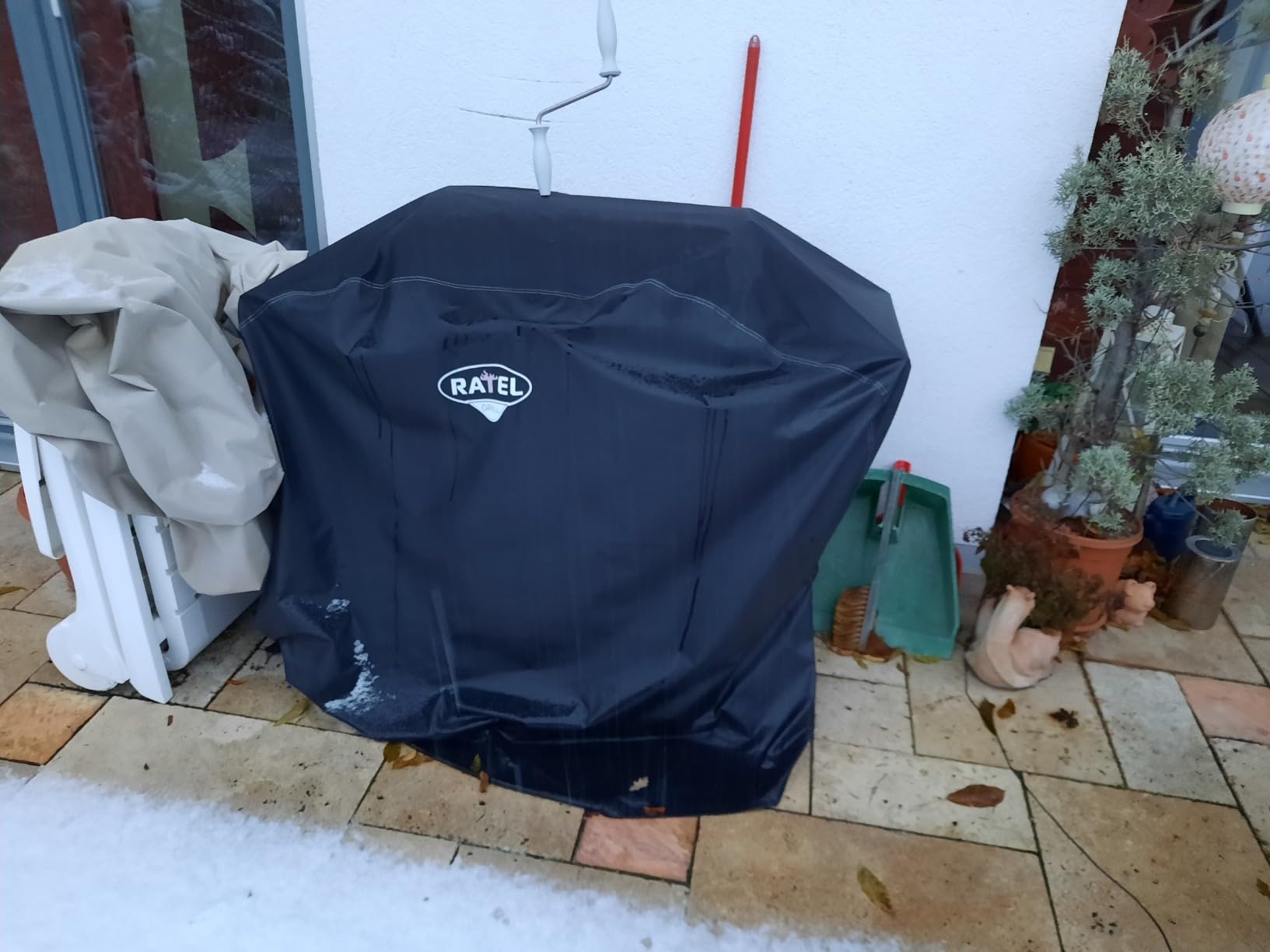 RATEL Grill Abdeckhaube, 420D Oxford-Stoff Bbq Grillabdeckung ...