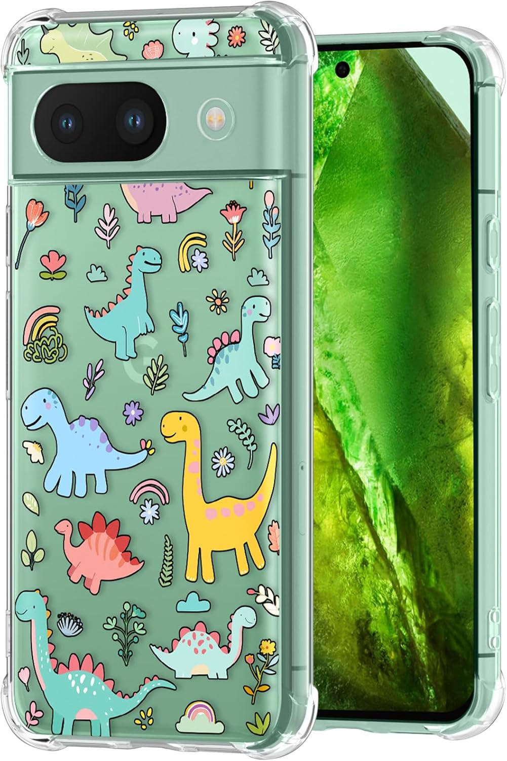 Amazon.com: Buleens for Google Pixel 8A Case 6.1" - Clear Flexible TPU ...