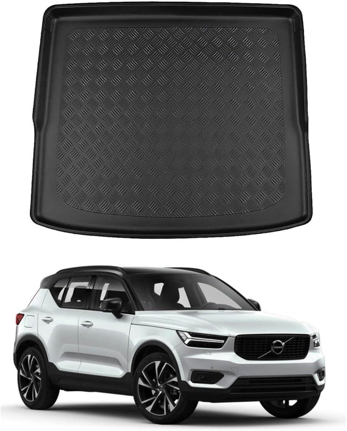NOMAD Boot Liner for Volvo XC40 2018+ Recyclable Plastic (PE) Tailored ...
