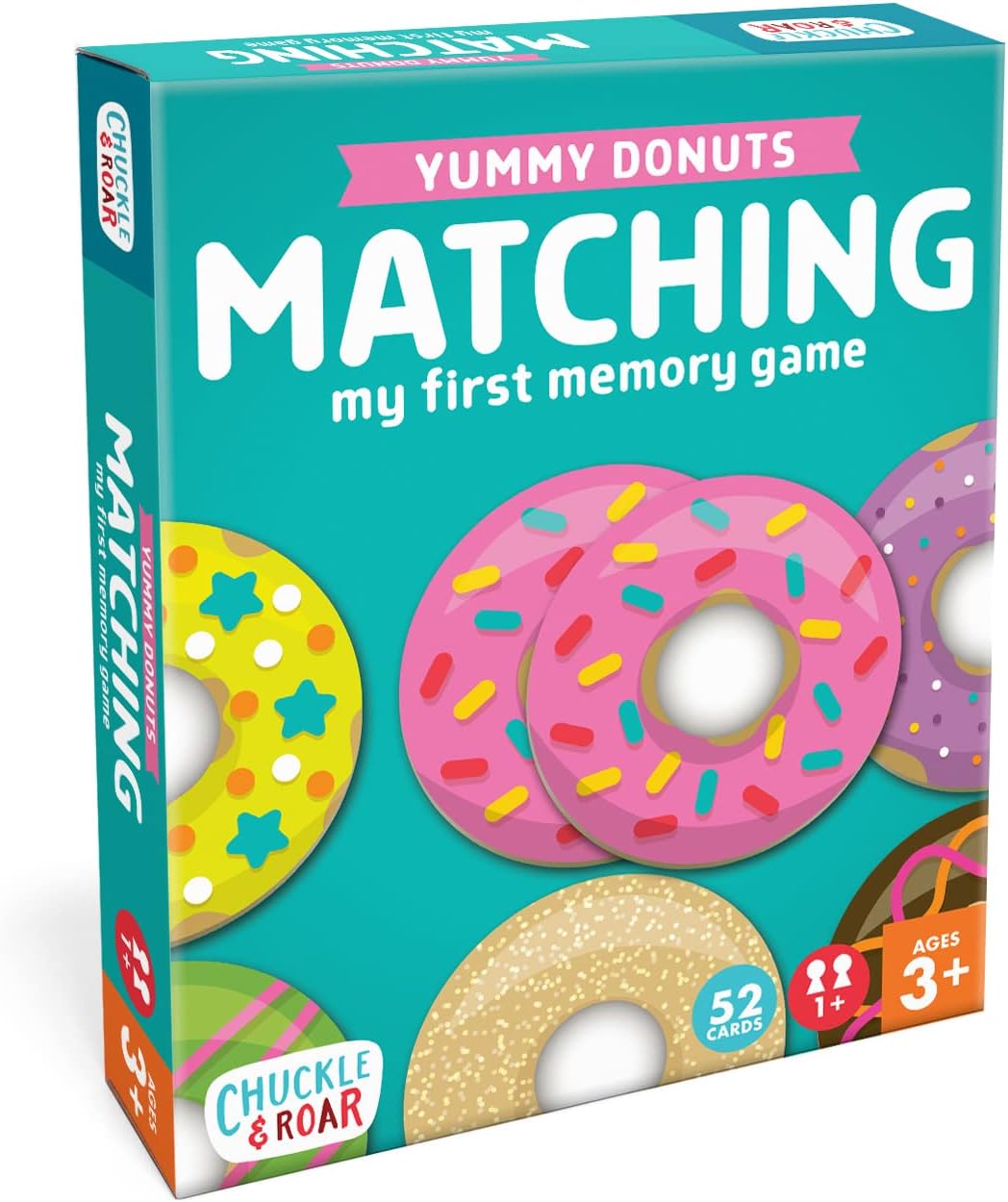 Amazon.com: Chuckle & Roar - Matching Game Donuts - Board game for kids ...