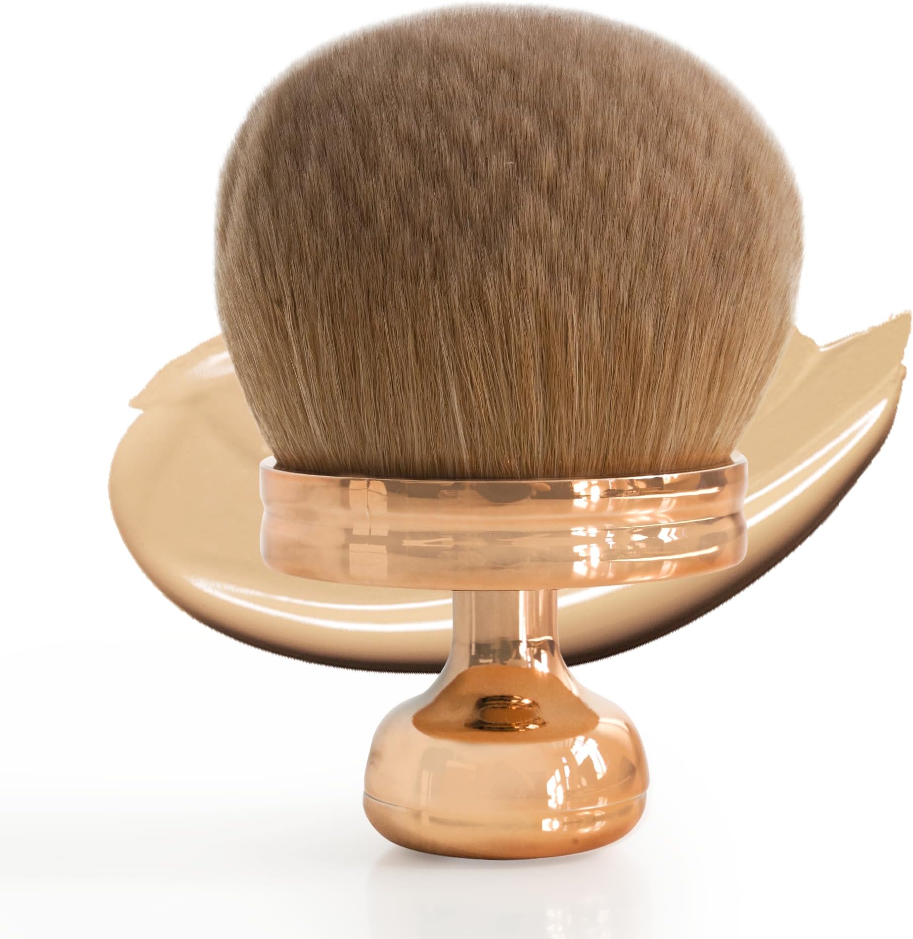 EmaxDesign Oval Make-up Pinsel Set,8 Stück Professionelle Foundation ...