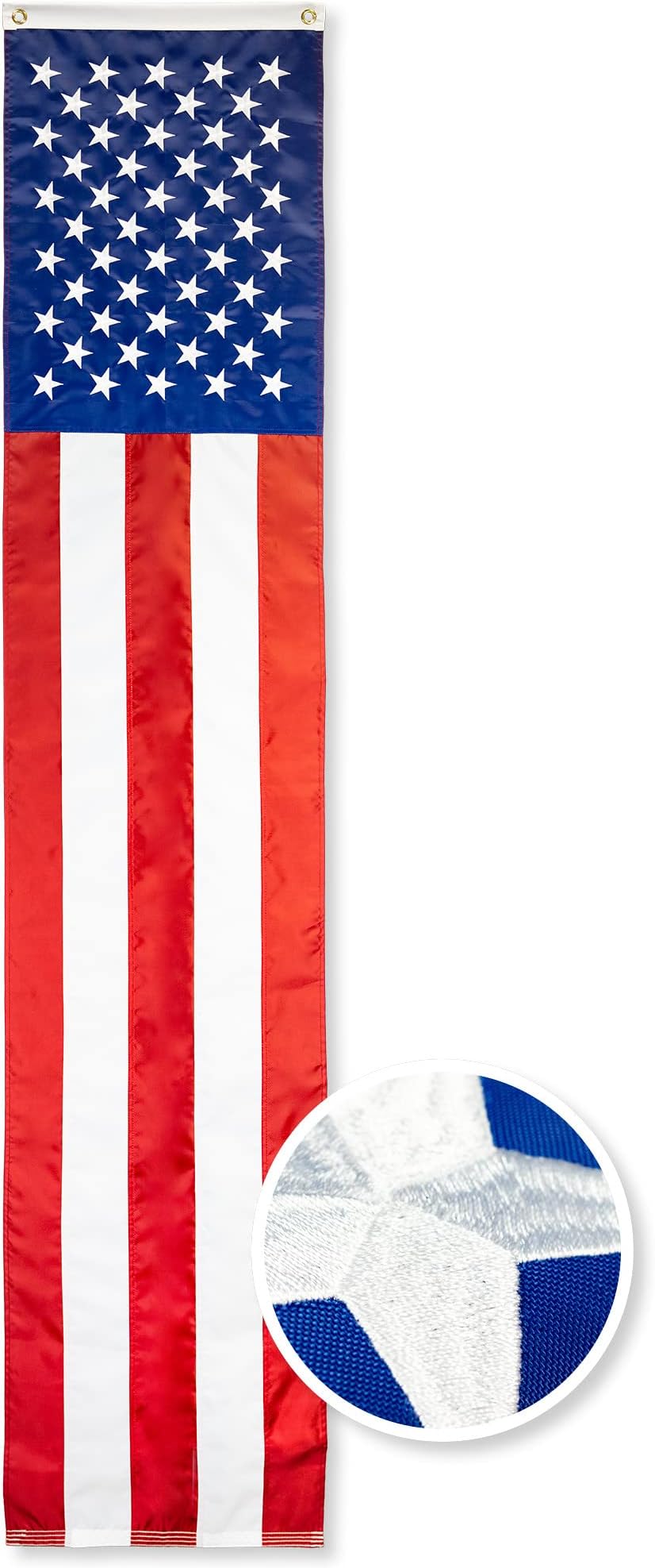 Amazon.com : Anley American Flag Pull-Down Door Banners Porch Signs (2 ...