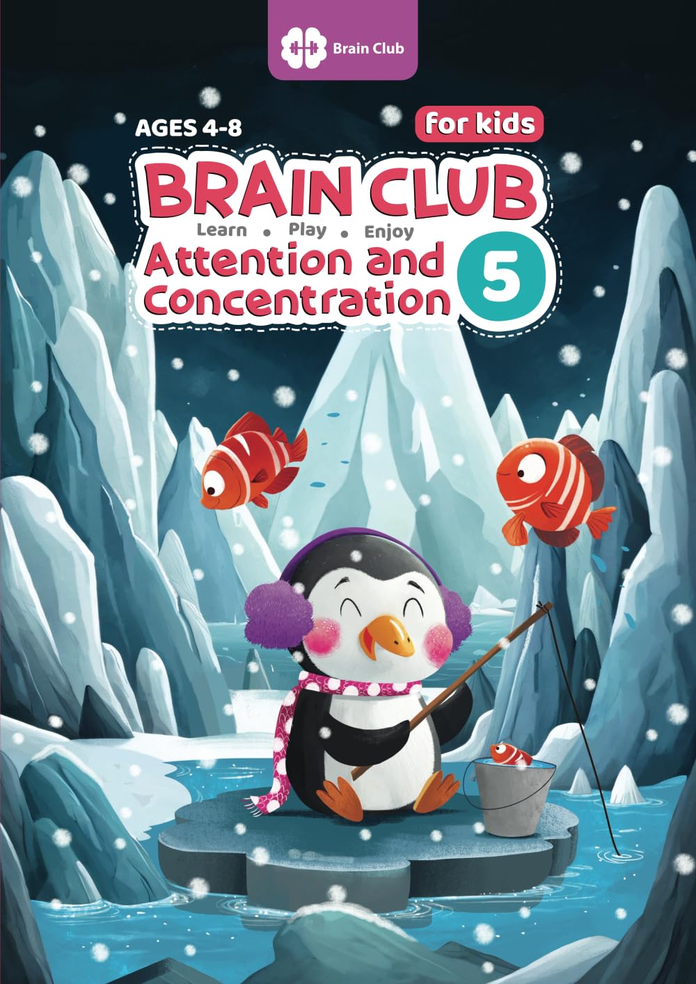 Brain Club Attention and Concentration 5 (Brain Club for Kids Attention ...