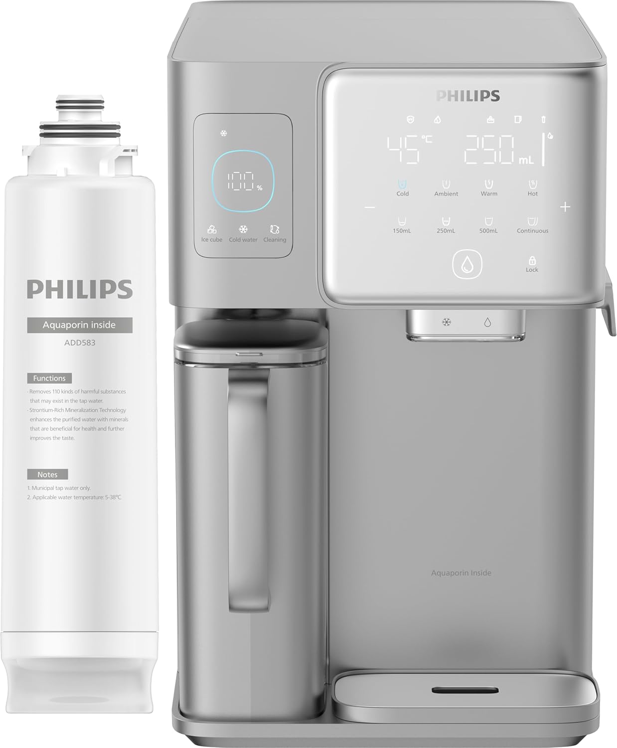 Philips Reverse Osmosis Water Purification Station. Produces Purified ...