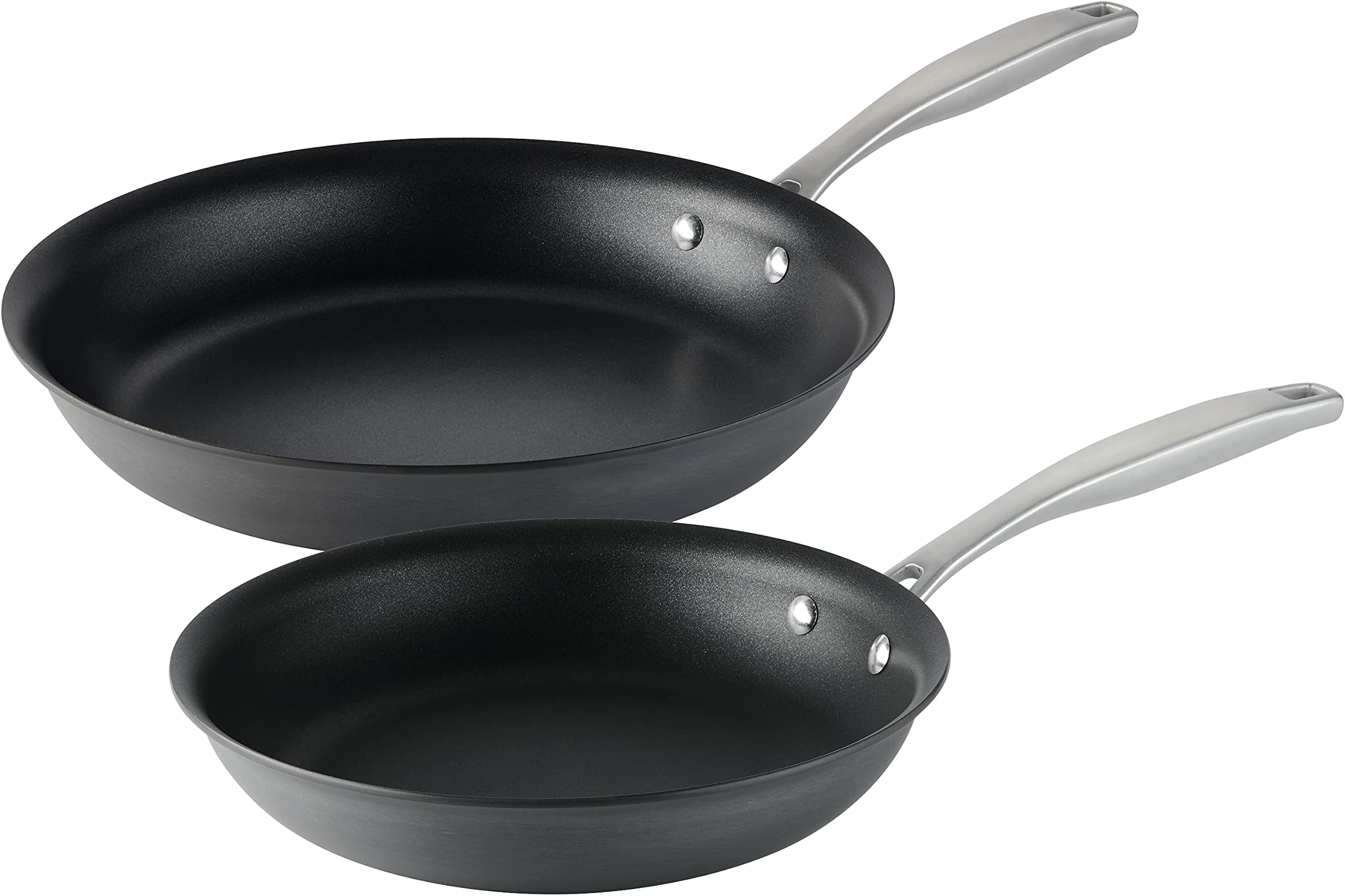 Amazon.com: Viking Hard Anodized Nonstick 3 Piece Skillet Fry Pan Set ...