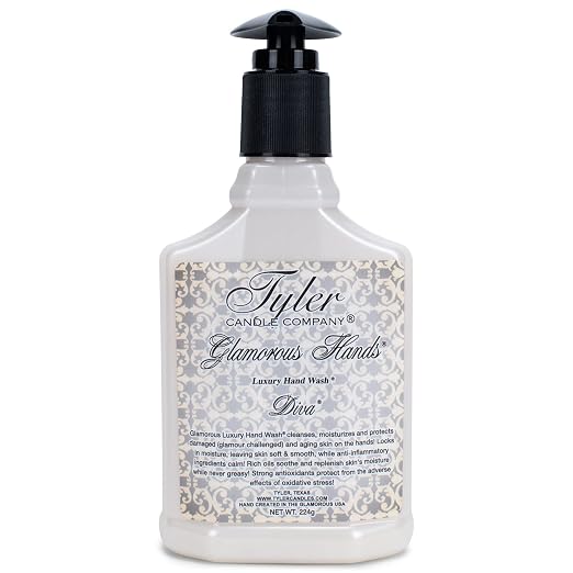 Amazon.com : Tyler Glamorous Hands Diva Luxury Hand Wash 8 Ounce ...