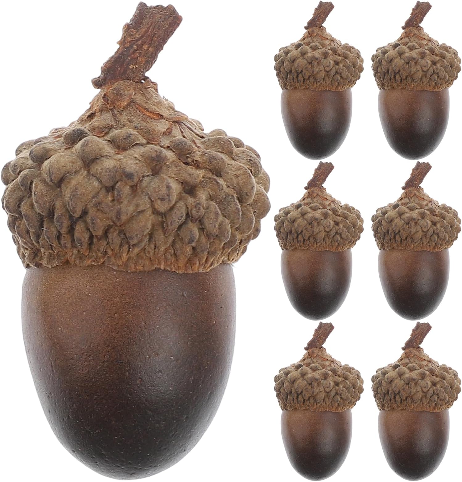 Amazon.com: TOPZEA 150 Pack Artificial Acorns, Simulation Small Acorn ...