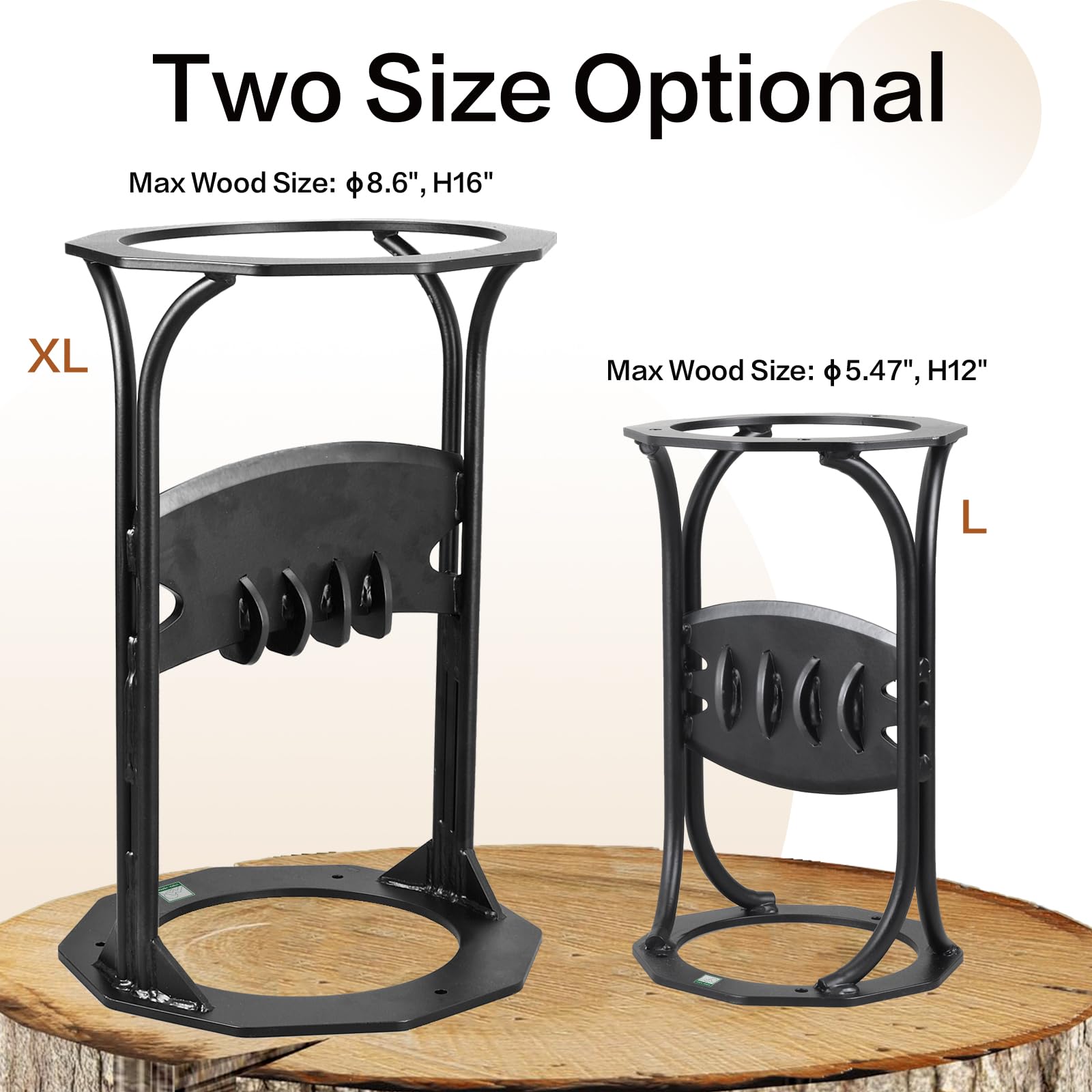 VISTA VERDE Log Splitter - Axe Wood Splitter with Cast Steel Wedge ...