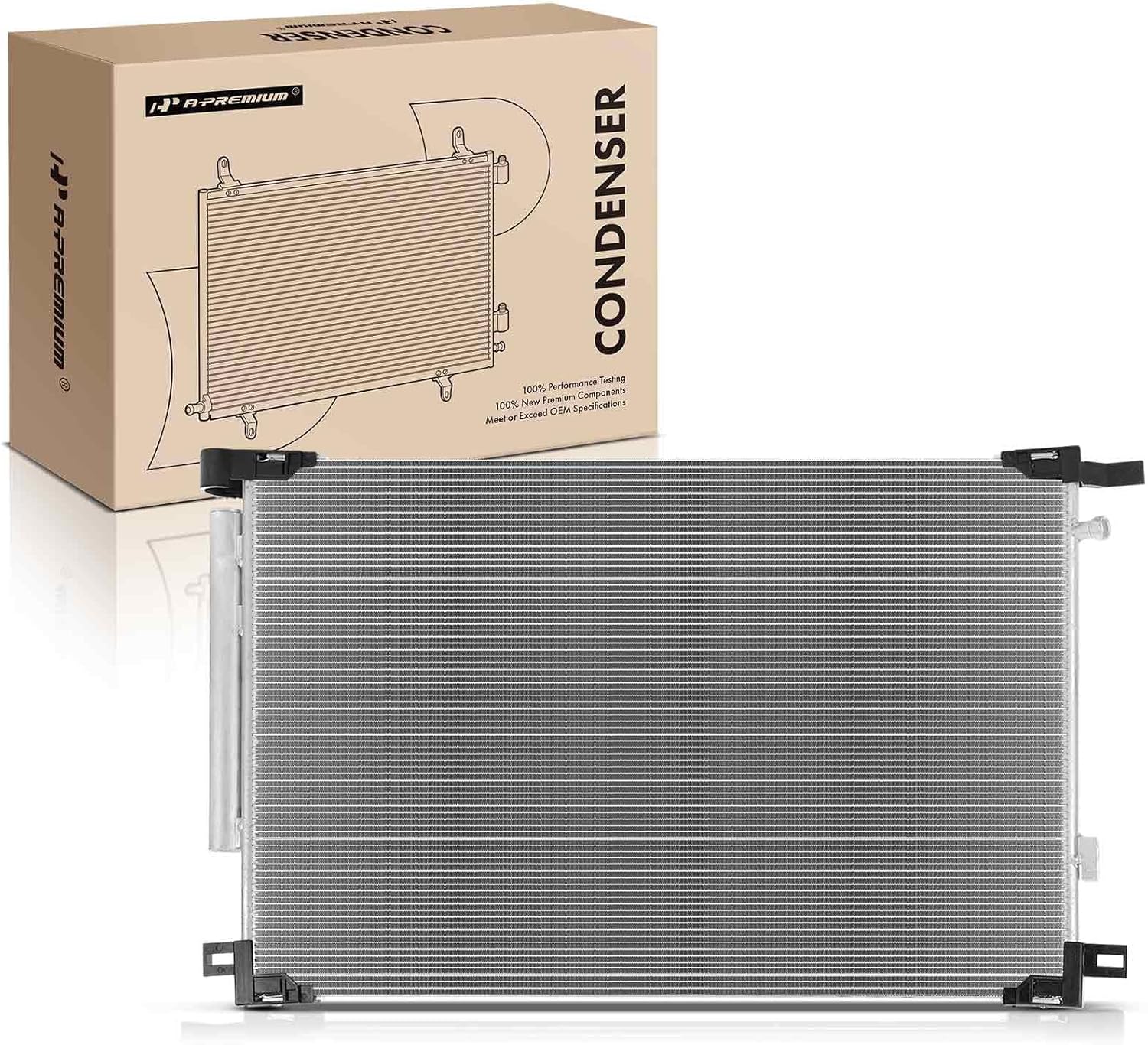 Amazon.com: A-Premium Air Conditioning A/C Condenser Compatible with ...