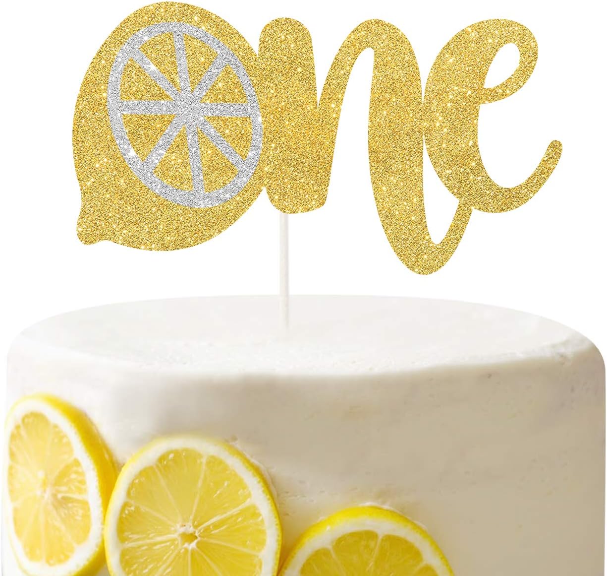 Amazon.com: Lemon Cake Topper 1st Birthday, Best Lemon Birthday Party ...