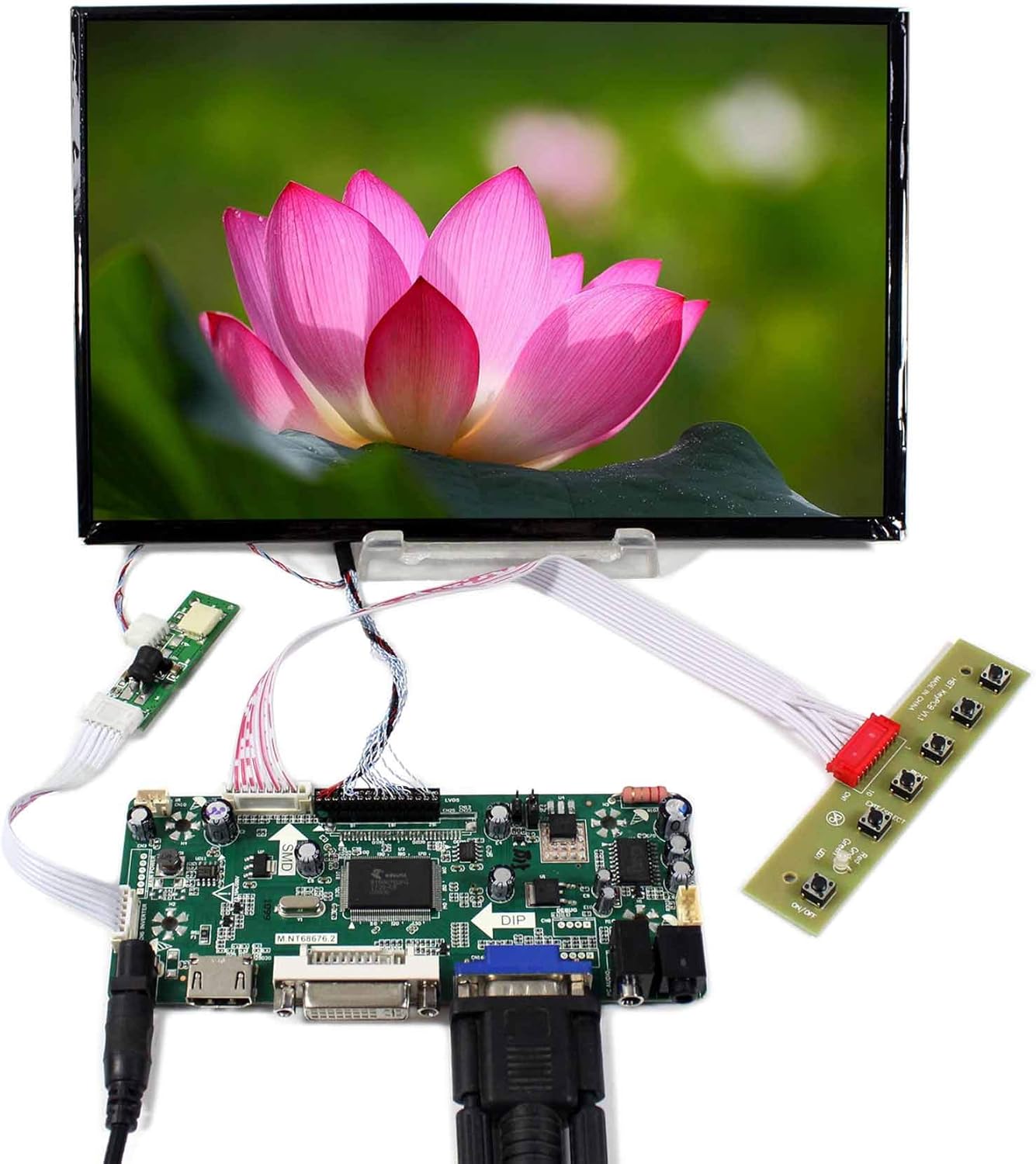 Amazon.com: VSDISPLAY 10.1inch 1920x1200 LCD B101UAN02.1 with DVI VGA ...