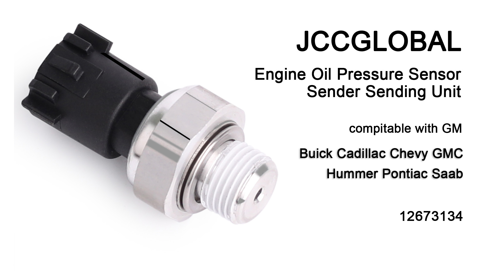 Watch 12673134 Engine Oil Pressure Sensor with filter Compatible with ...