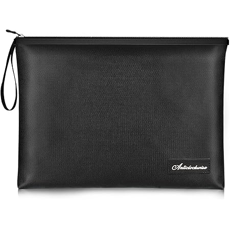 Anticlockwise Fireproof and Waterproof Document Bag for A4 Files ...