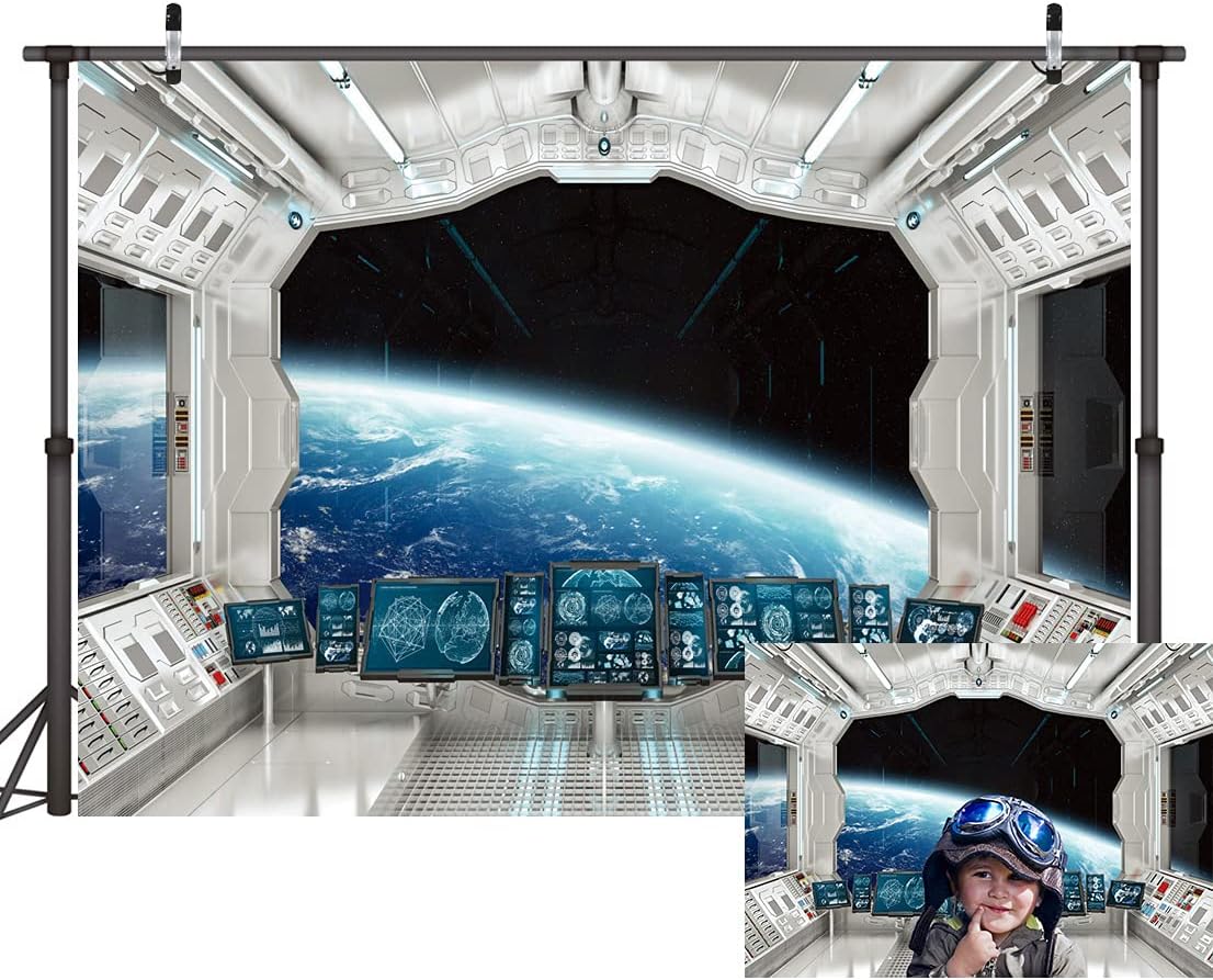 LYWYGG 8x6FT Vinyl Photography Backdrop Home Office Backdrop Video ...