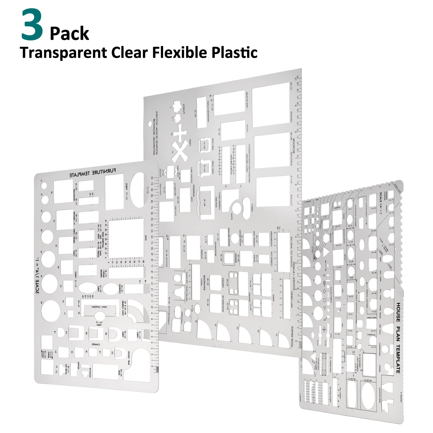 Snapklik.com : Drafting Tools And Ruler Shapes For Architecture - Set ...