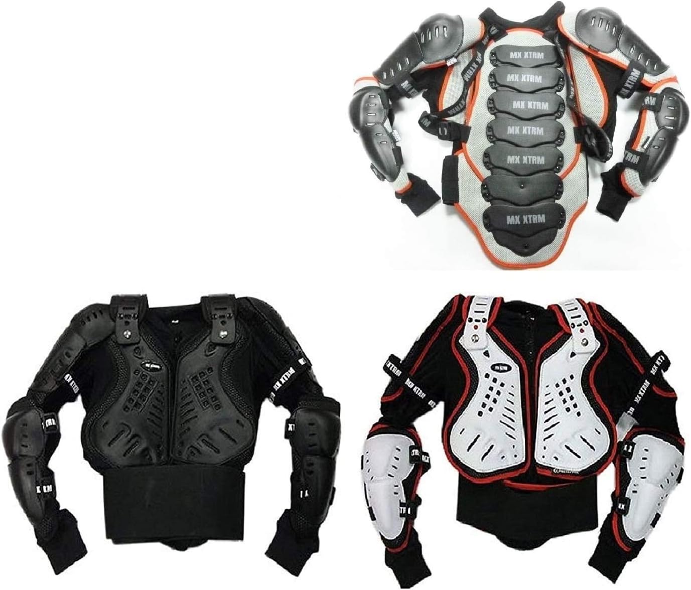 MOTORBIKE ADULT BODY ARMOUR JACKET XTRM PROTECTIVE GEAR | New Motocross ...