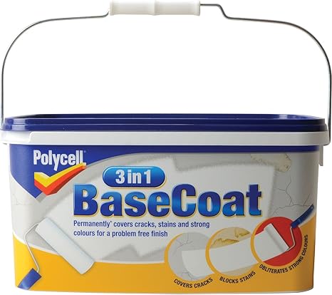 Polycell 3 in 1 Basecoat 5L : Amazon.co.uk: DIY & Tools
