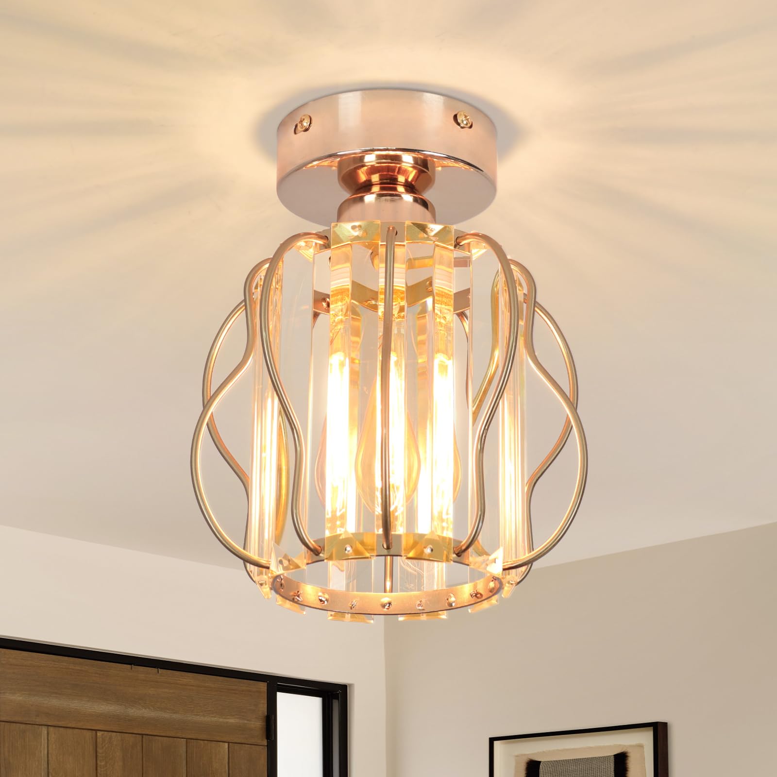 Loiogohot Hallway Ceiling Light Fixtures,Flush Mount Ceiling Light ...