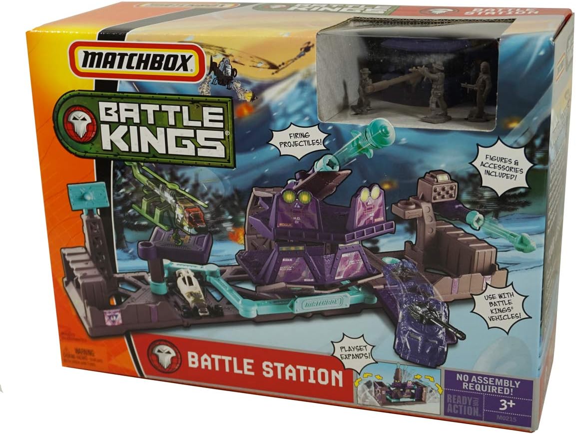 Amazon.com: Matchbox Battle Kings Battle Station : Toys & Games