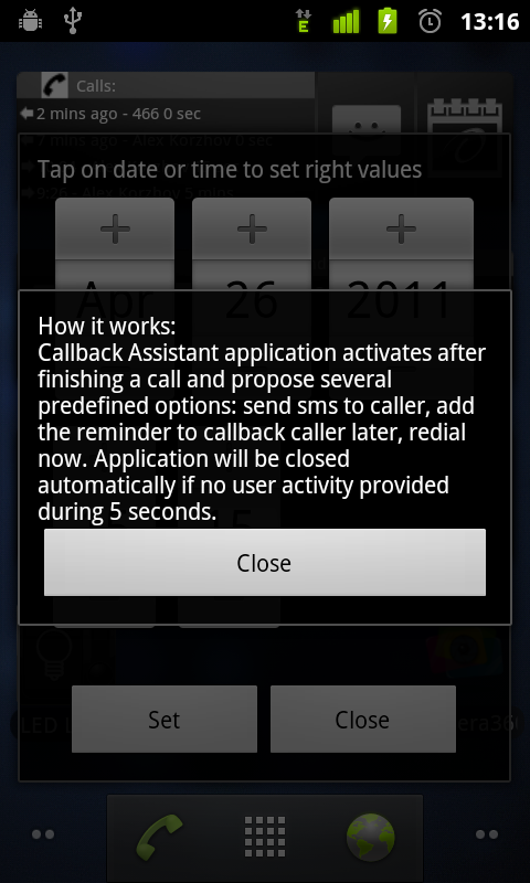 Callback Assistant - App on Amazon Appstore
