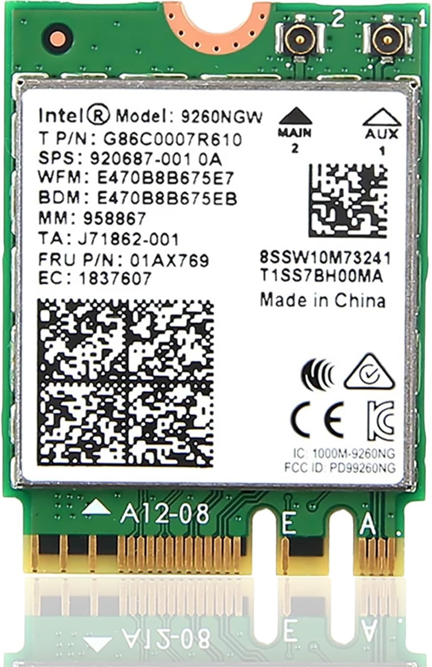 Amazon | Intel Dual Band Wireless-AC 8265 ワイヤレス 802.11ac 867Mbps Dual band 2x2 WiFi ＋ Bluetooth ...