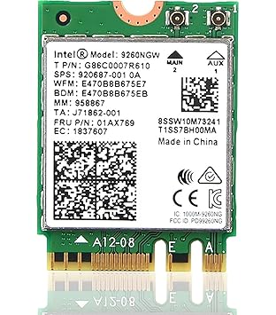 Amazon.in: Buy Intel Dual Band Wireless AC 9260 9260NGW Wireless LAN m ...