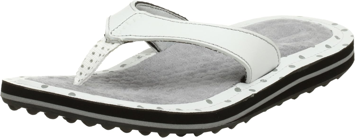 Privo Women's Dulce 2 Flip Flop, Blanco (White/Opal), 5 B(M) US ...