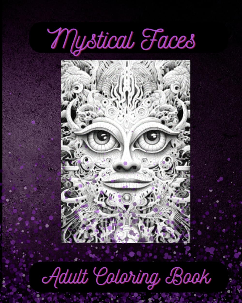 Amazon.com: Mystical Faces: Adult Coloring Book: 9798854890823 ...