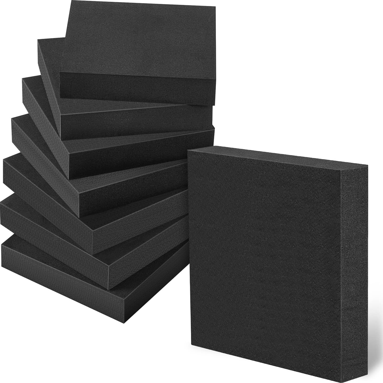 Amazon.com: 8 Pcs Non Slip Furniture Pads 4" x 4" x 3/4" Thick Foam ...