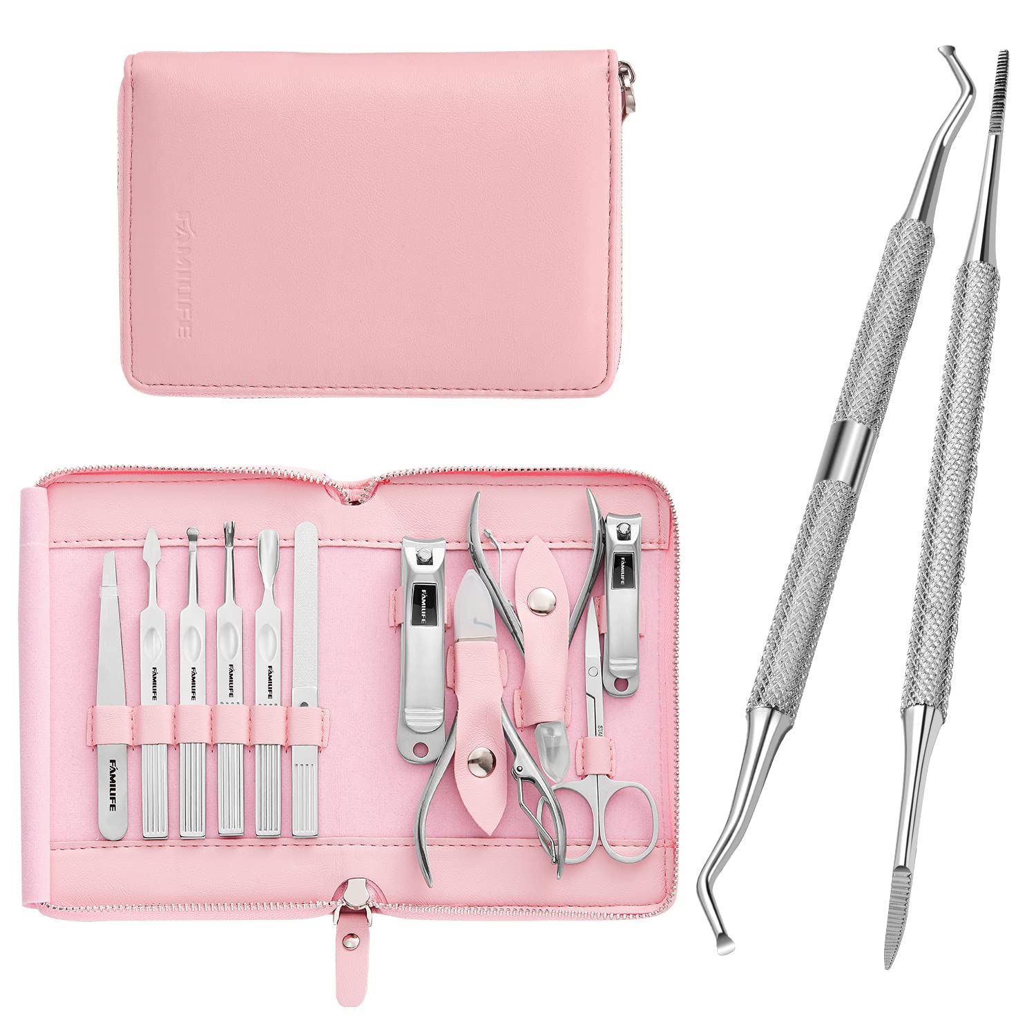 Amazon.com : Manicure Set, Familife Manicure Kit Manicure Set ...