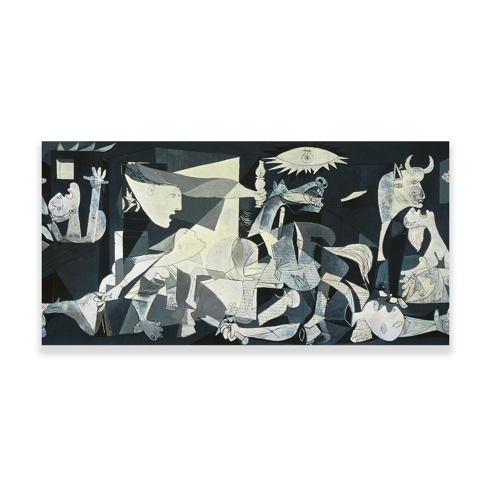 Amazon.com: Picasso Wall Art - Guernica Canvas Prints Modernist ...