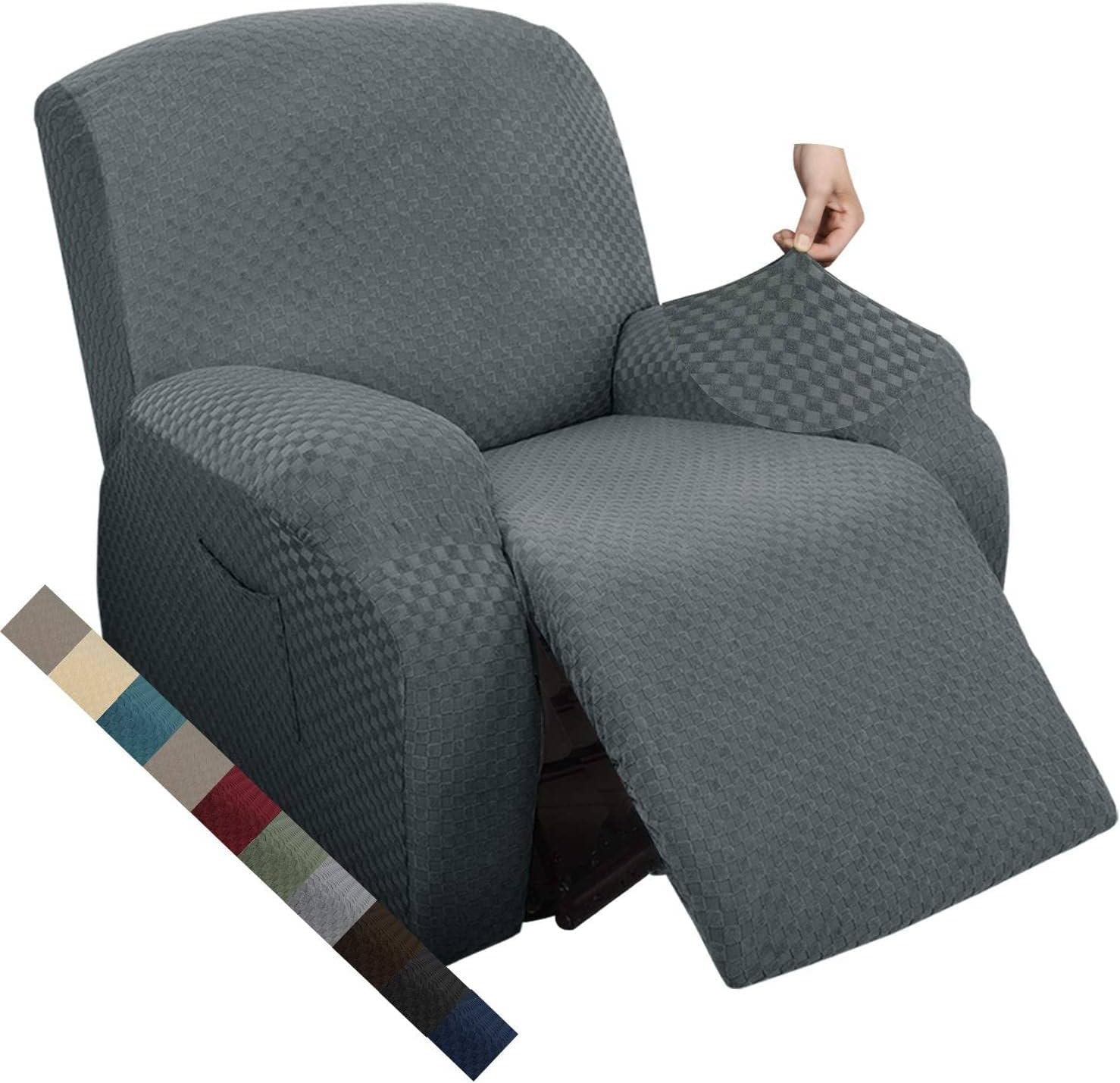 Amazon.com: MAXIJIN Oversized Recliner Covers That Stay in Place 4 ...