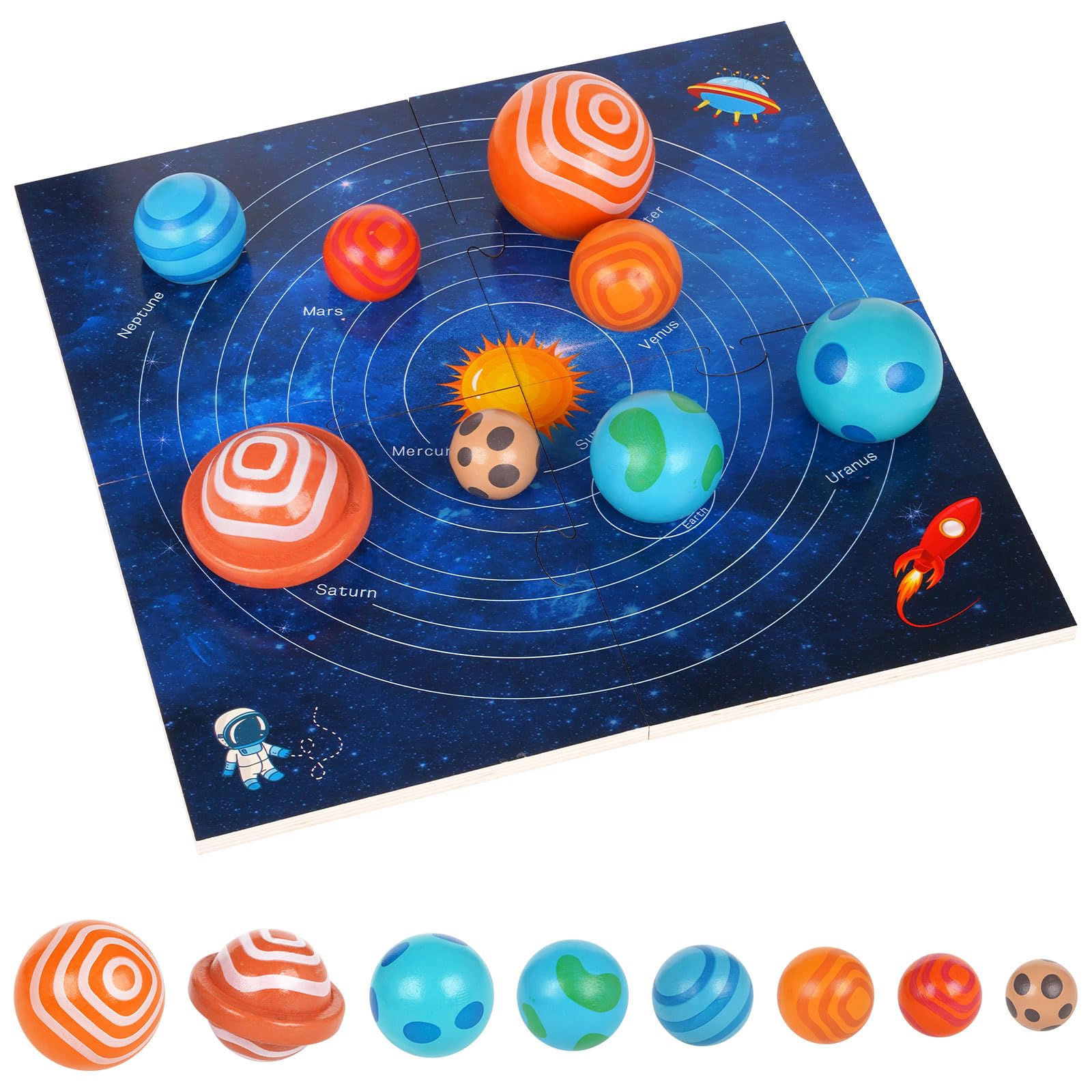 Montessori Solar System For Preschool First Planet & Space Books For