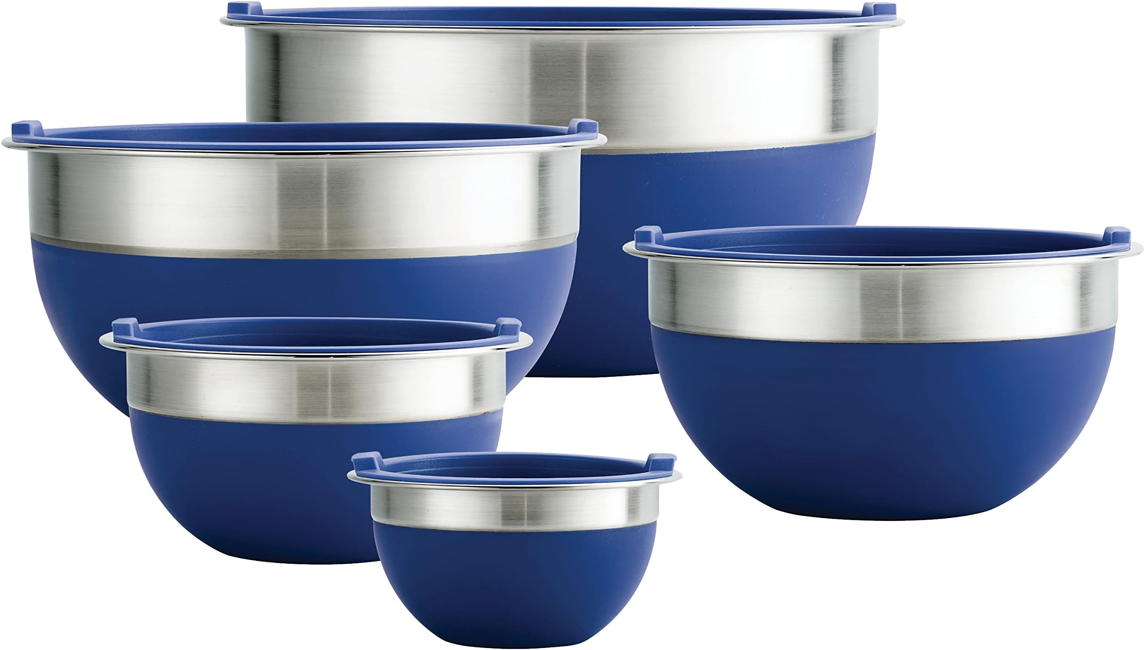 Amazon.com: OXO Plastic Good Grips 3-Piece Mixing Bowl Set - Assorted ...