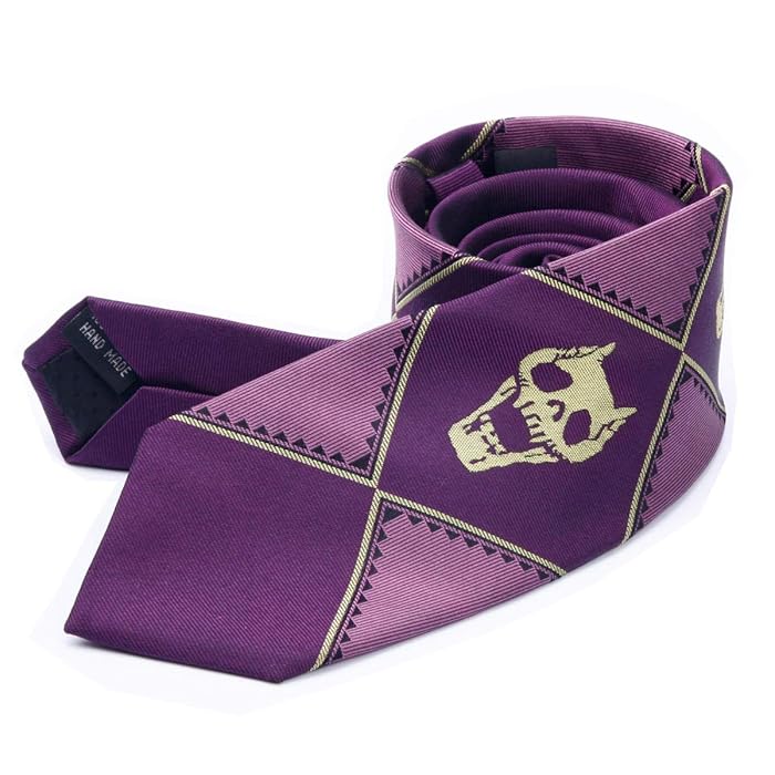 Buy Gamusi Anime Necktie JoJo's Bizarre Adventure Tie Kira Yoshikage ...